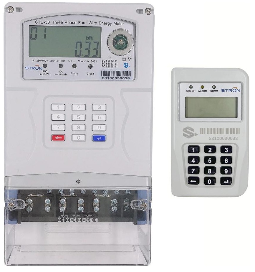 10A Basic Current AMI Smart Meter Accurate Energy Measurement at 100A ...